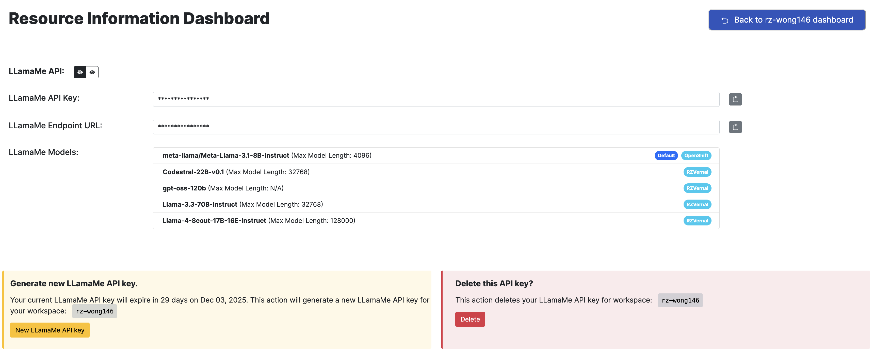 LLamaMe (LLM) API Service | HPC @ LLNL